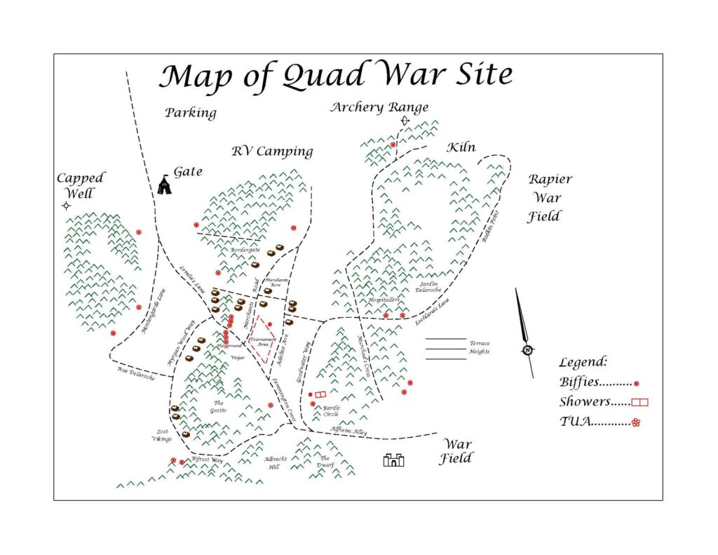 Map of Quad War – Quad War